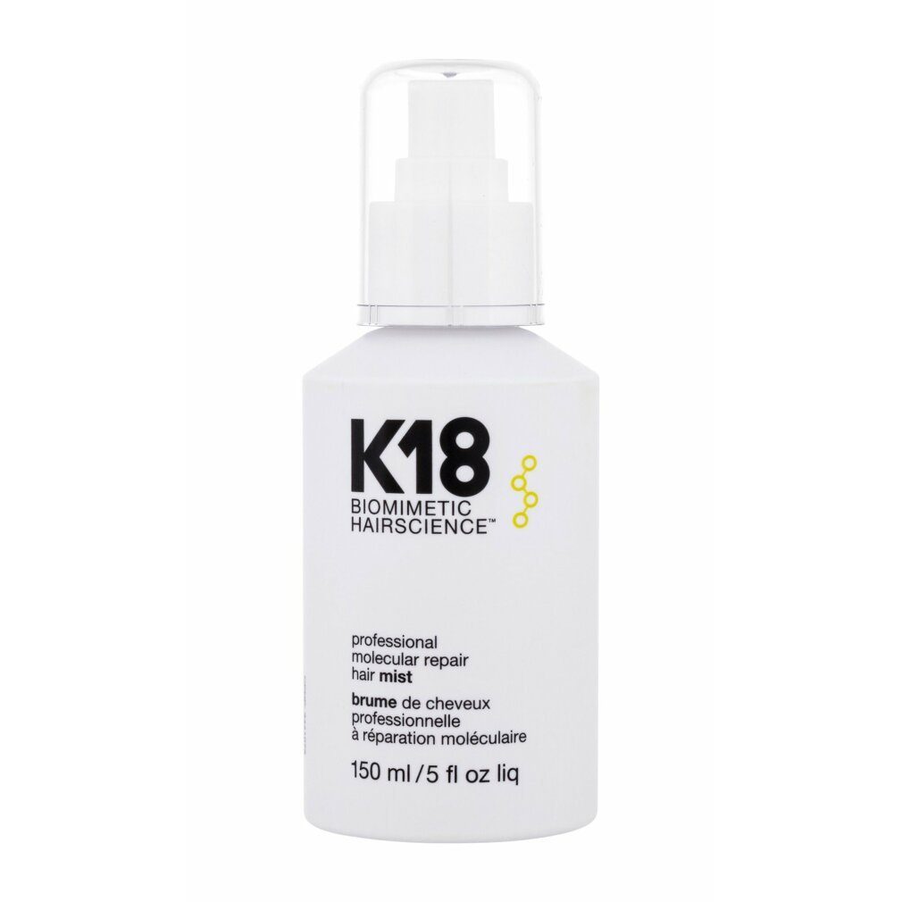 K18 Hair Haarspray K18 Professional Molecular Repair Hair Mist, Vor dem technischen Dienst ...
