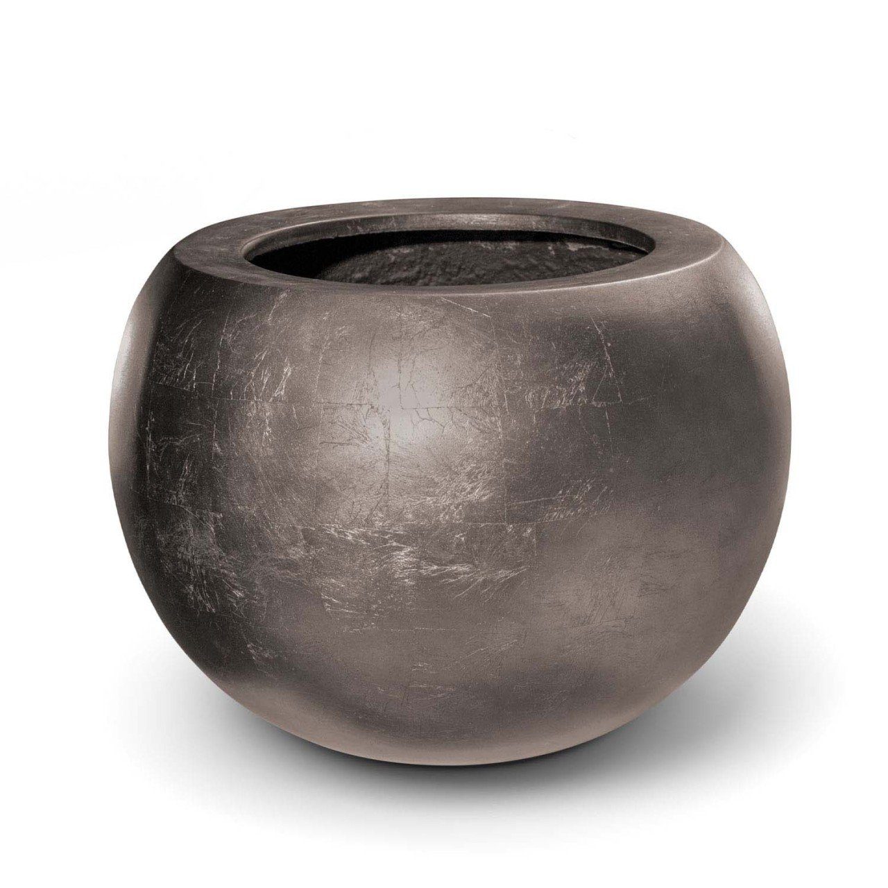 fleur ami Pflanzkübel Royal Pflanzkugel, Ø 30 cm, Höhe 24 cm, champagner