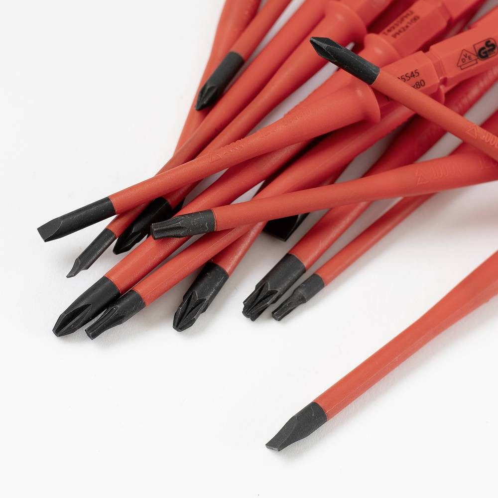 C.K Schraubendreher 1000V VDE Schraubendrehersatz mit Wechselklingen ...