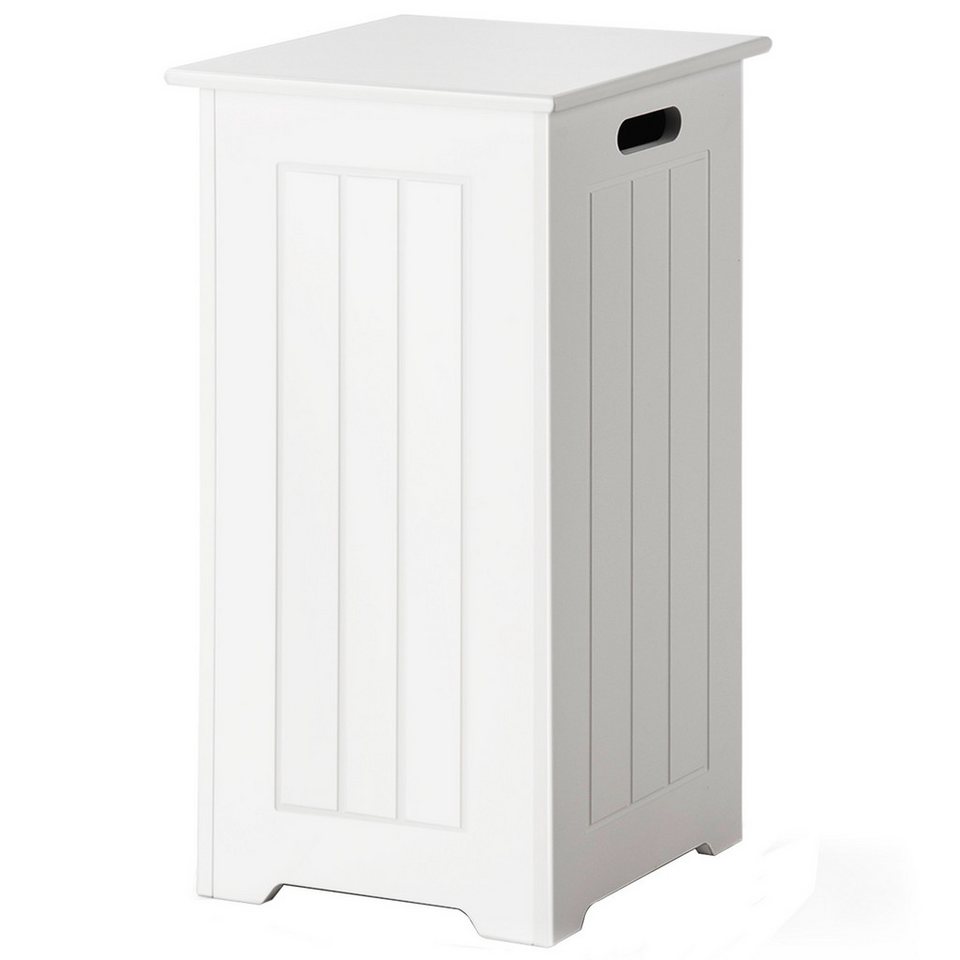 COSTWAY Wäscheschrank Wäschekorb schmal mit Deckel,Höhe 61cm,Badezimmer COSTWAY Wäscheschrank Wäschekorb schmal mit Deckel,Höhe 61cm,Badezimmer
