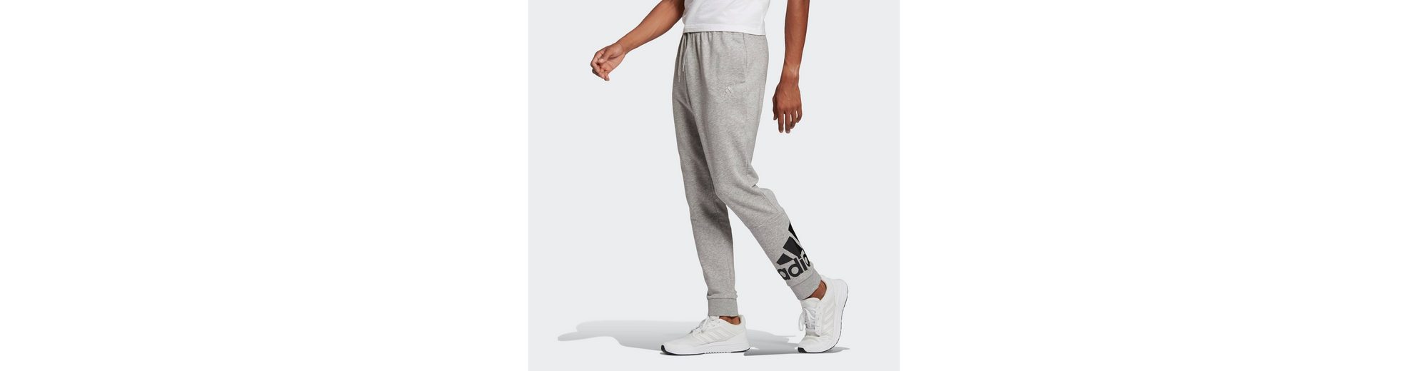 Adidas Performance Sporthose Essentials French Terry Tapered Cuff Logo