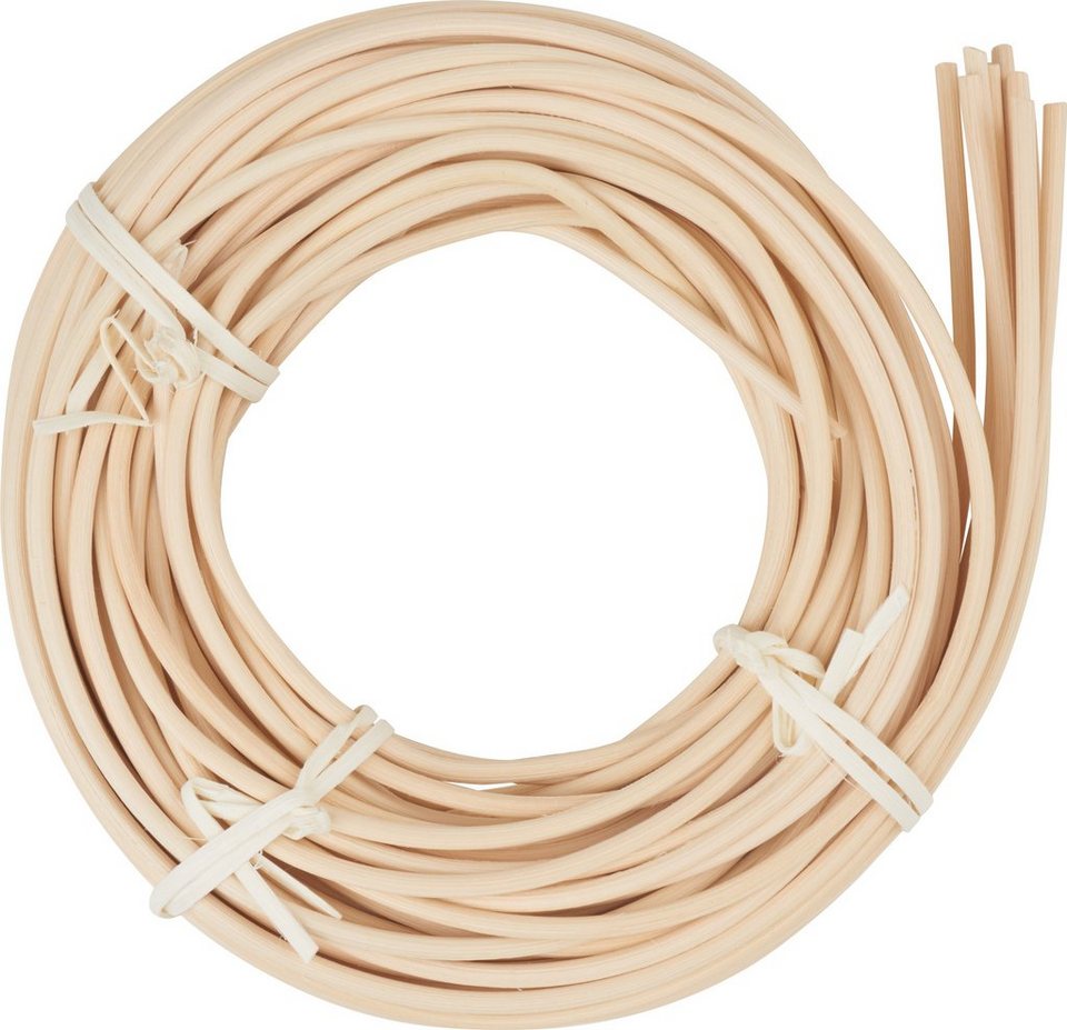 Vbs Bastelnaturmaterial Peddigrohr Natur Blauband Ø 4 Mm