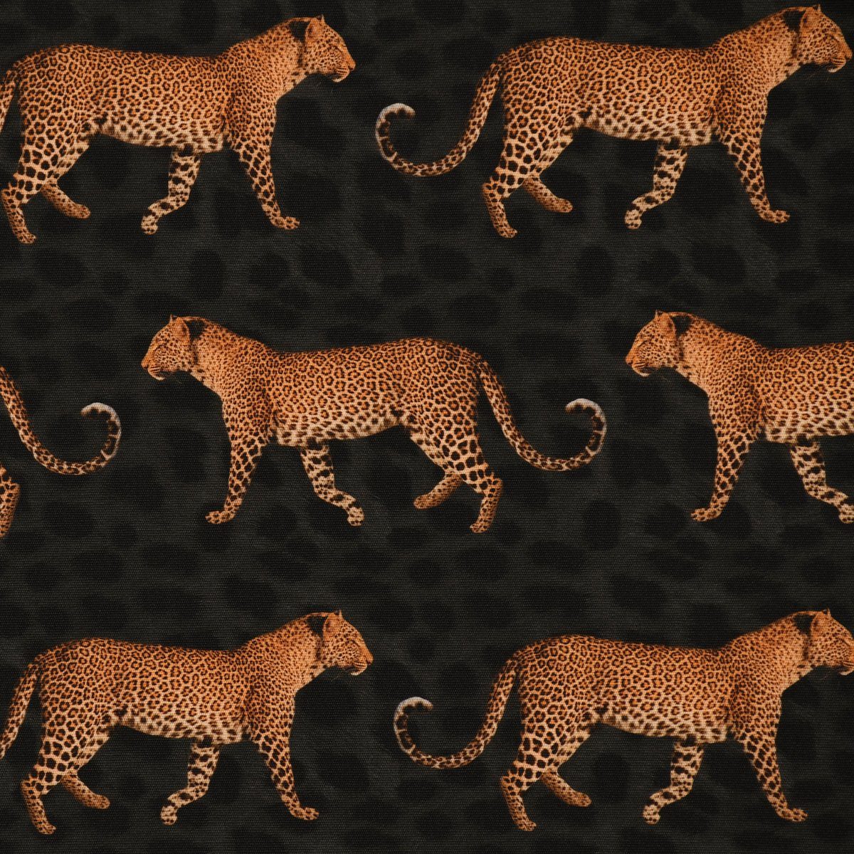 SchÖner Leben Stoff Outdoorstoff Dralon Teflonbeschichtung Leopard