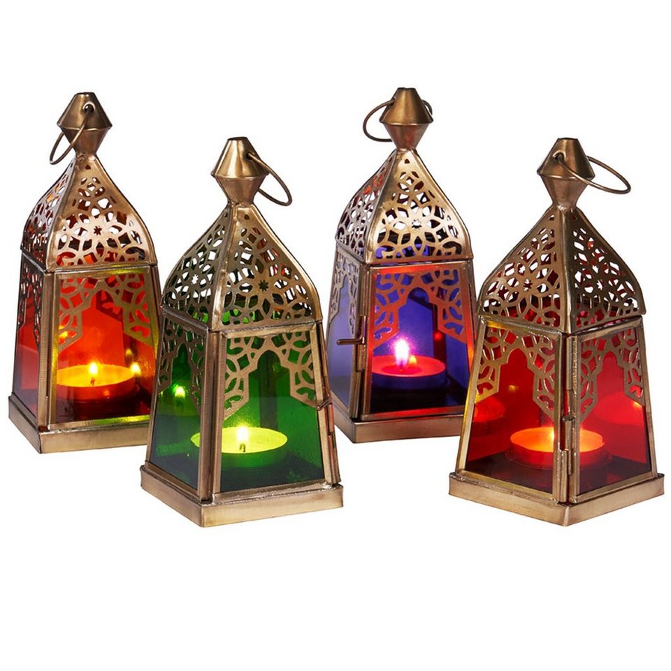 Marrakesch Orient And Mediterran Interior Windlicht 4er Set