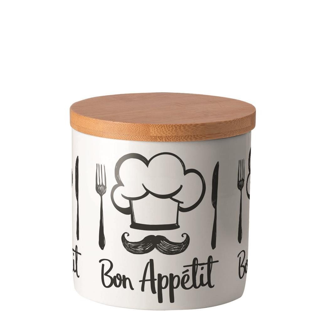 Ambiente Papierserviette Vorratsdose klein – Storage Jahr small - Format: Ø 10 cm x 10 cm – 1