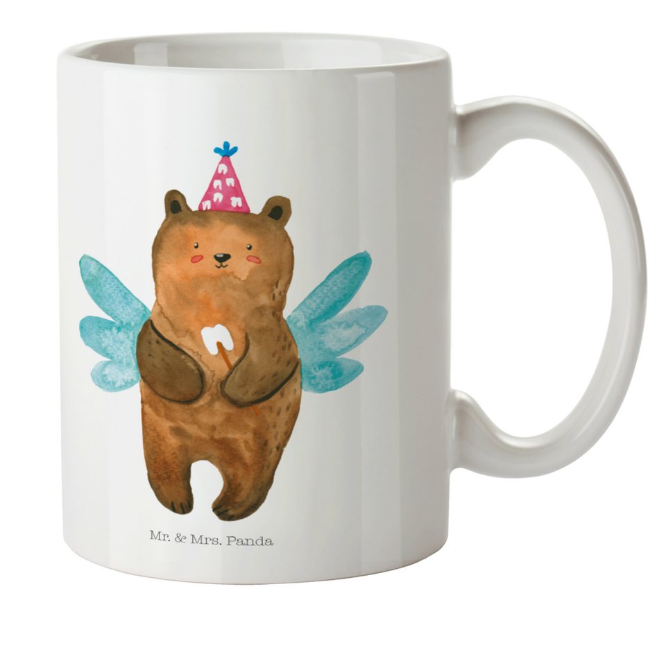 Mr And Mrs Panda Kinderbecher Zahnfee Bär Weiß Teddy Tasse