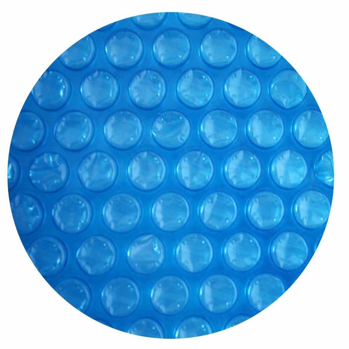 EVOLUTION Solarabdeckplane Solarplane Rund light-blue 400µm Erwärmung ...