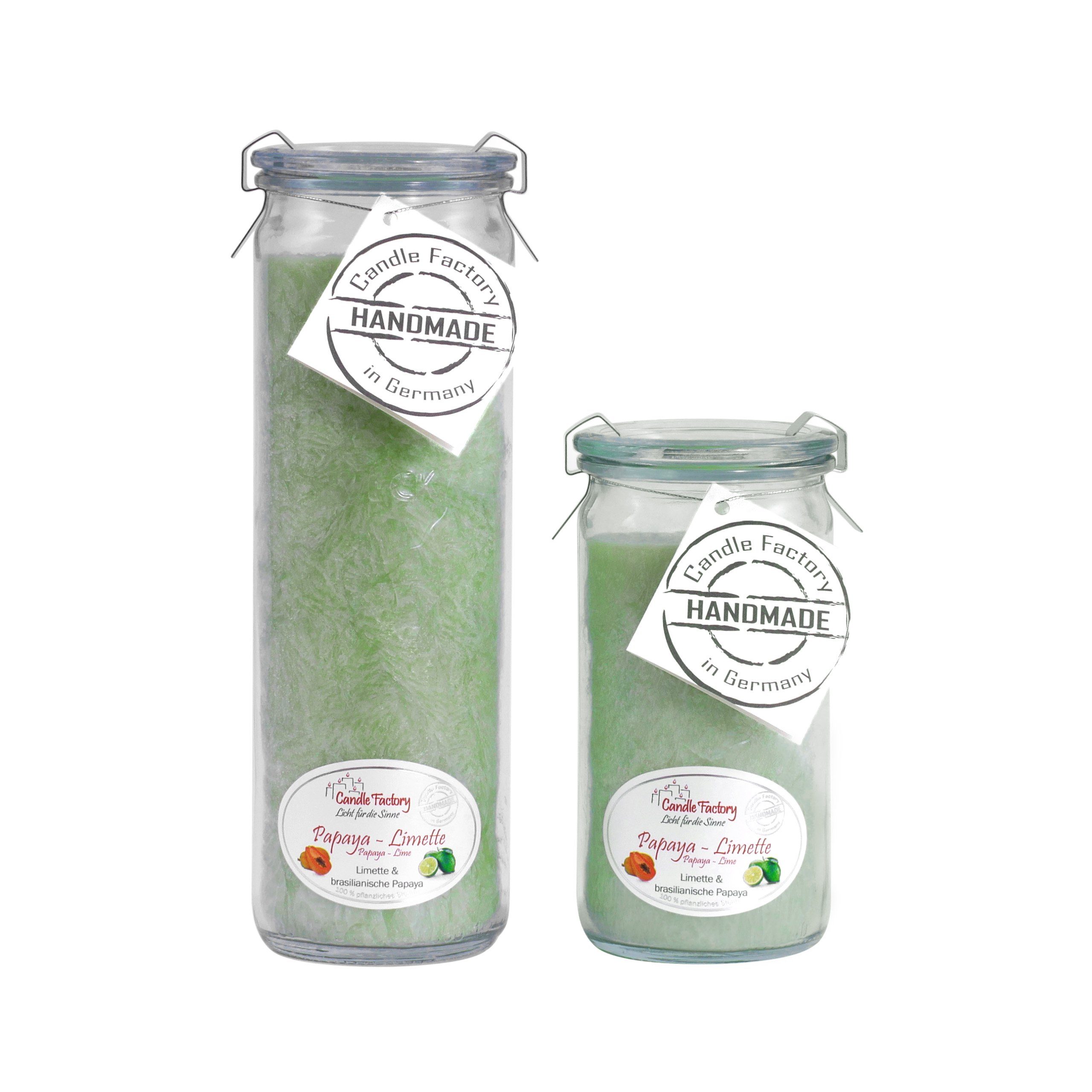 Candle Factory Duftkerze Candle Factory Kerzen Set Papaya Limette Big