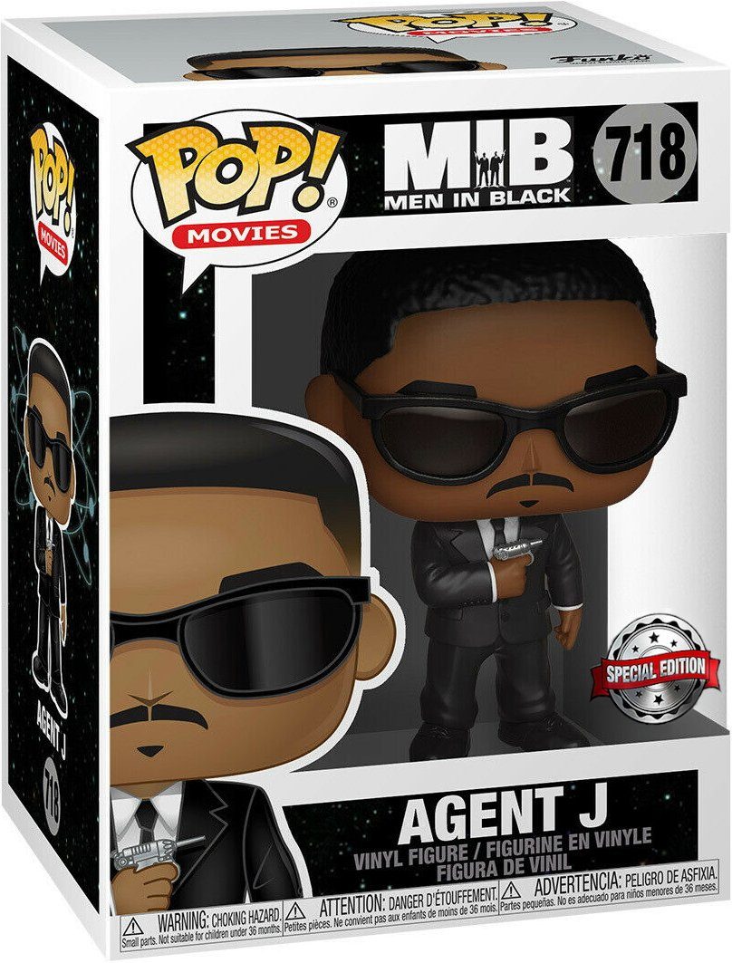 Funko Spielfigur MIB Men In Black - Agent J 718 Special Editon Pop!