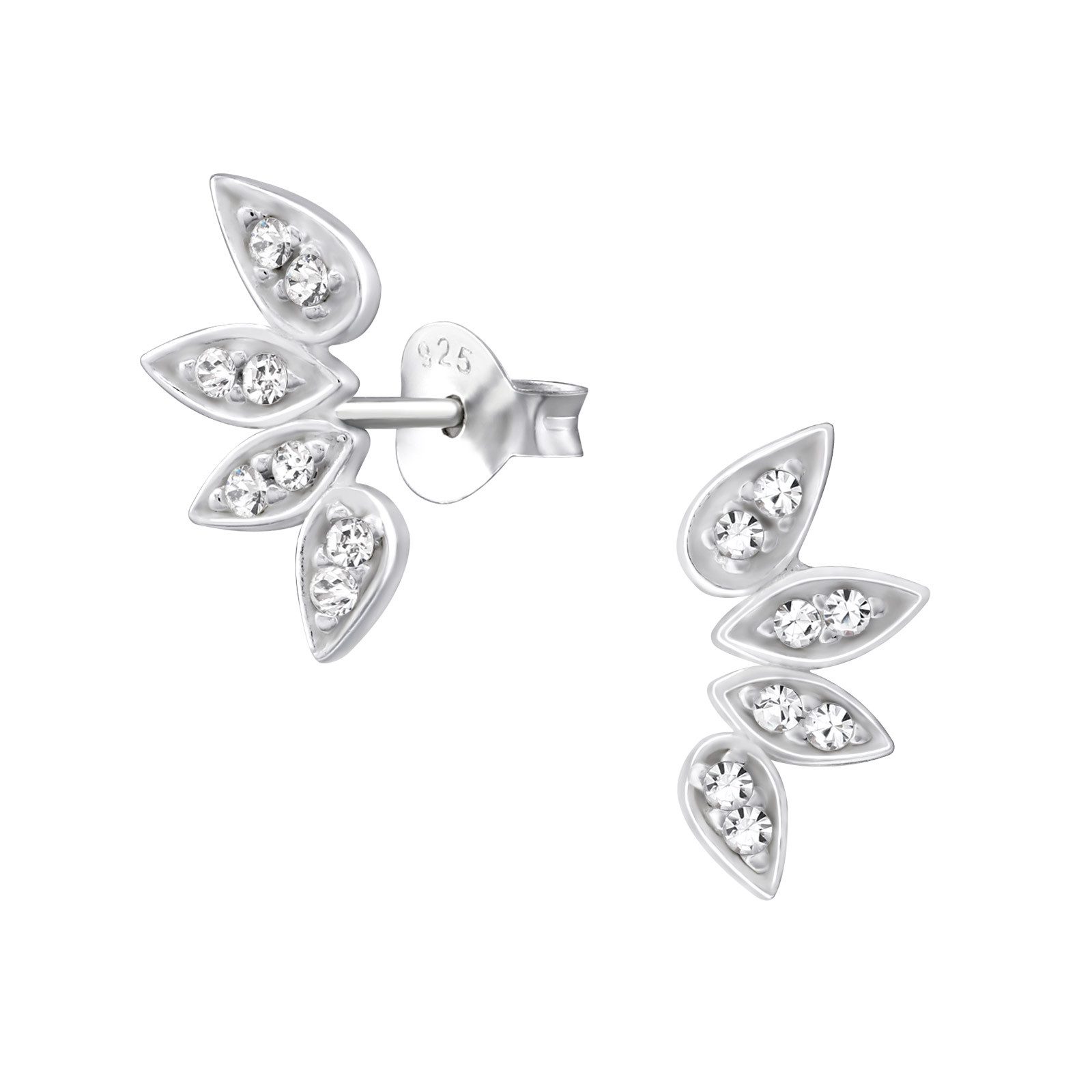 Monkimau Ohrring Set Blatt Ohrringe Aus 925 Silber Hypoallergen