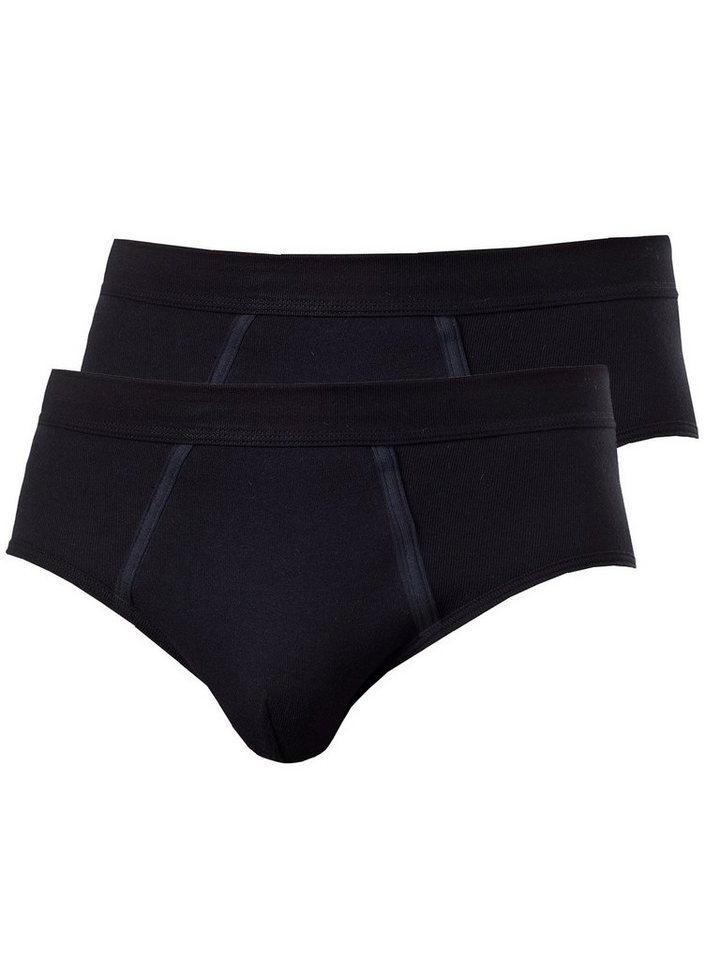 Kumpf Slip Herren Slip Mit Eingriff 2er Pack Bio Cotton Packung 2 St