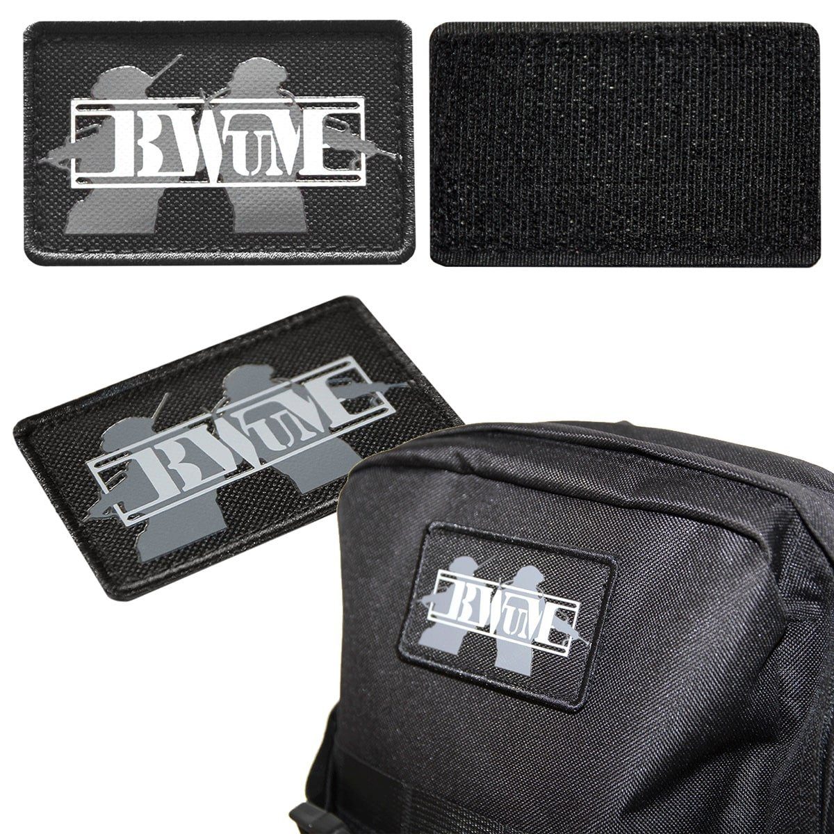 BWuM Patchies BWuM Logo Patch, 100% Polyvinylchlorid
