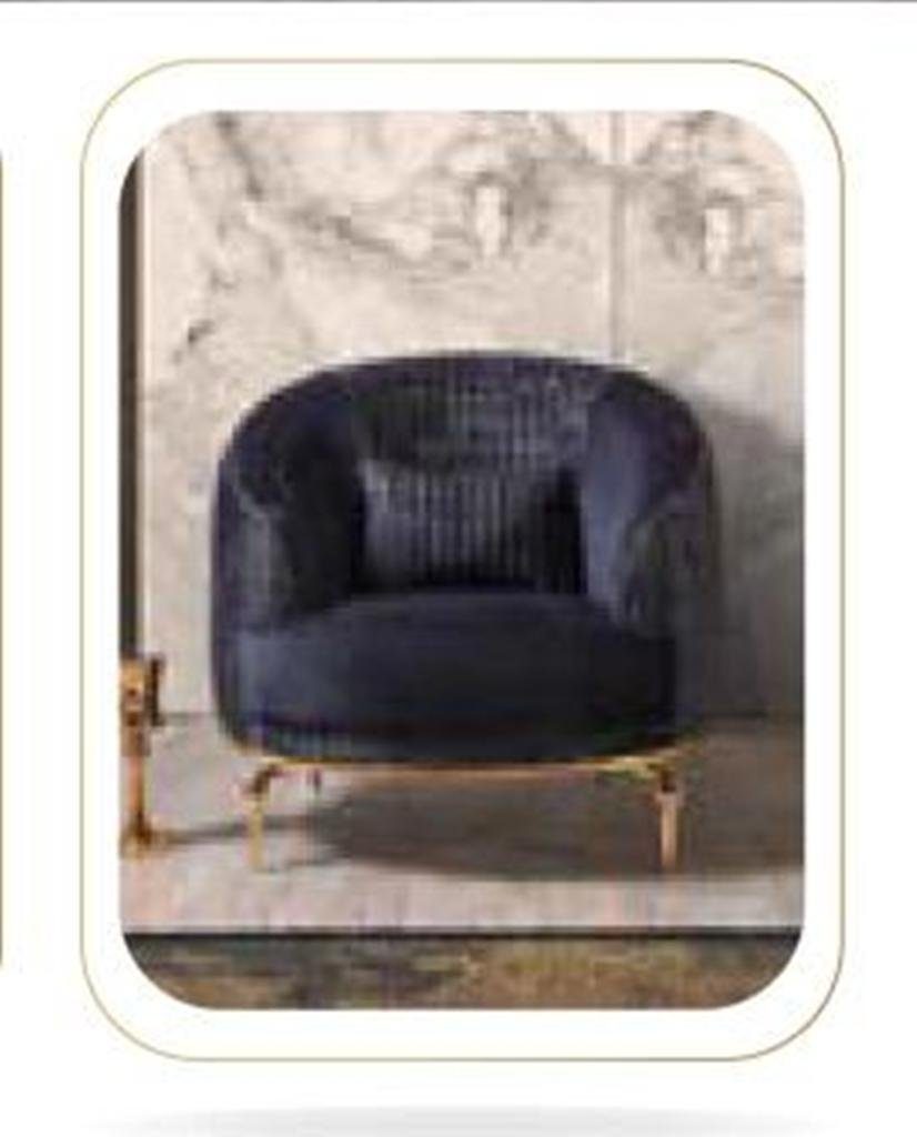 Jvmoebel Sessel Luxus Einsitzer Sessel Couch Polster Möbel Relax