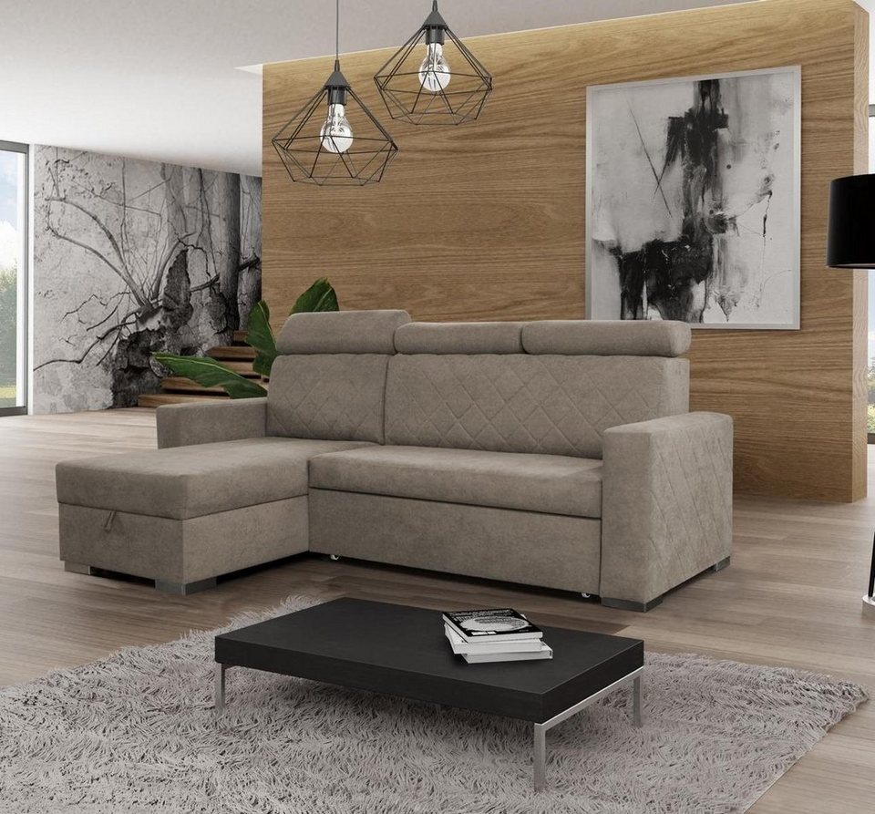 Jvmoebel Ecksofa Design Couch Lounge Eck Modern Textil Ecksofa L Form