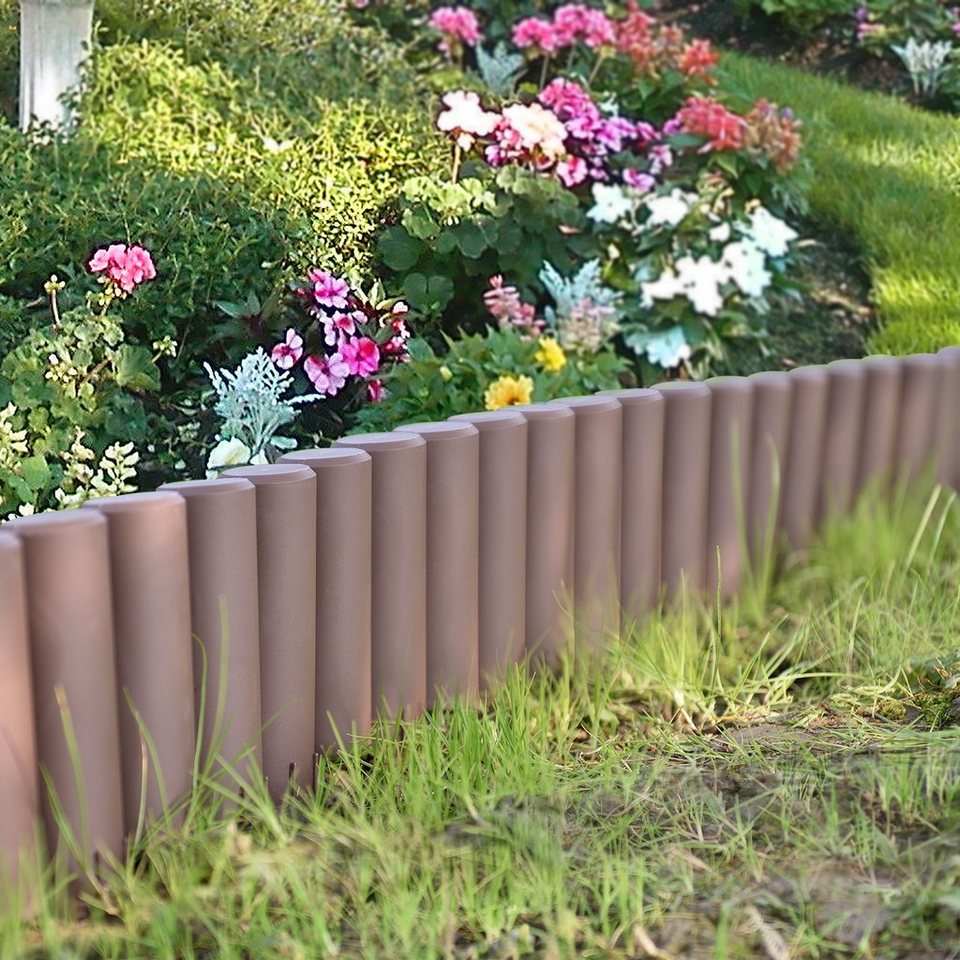 casa.pro Frühbeet (10 Stück, 10er Set), Palisade Beetumrandung online ... casa.pro Frühbeet (10 Stück, 10er Set), Palisade Beetumrandung online ...