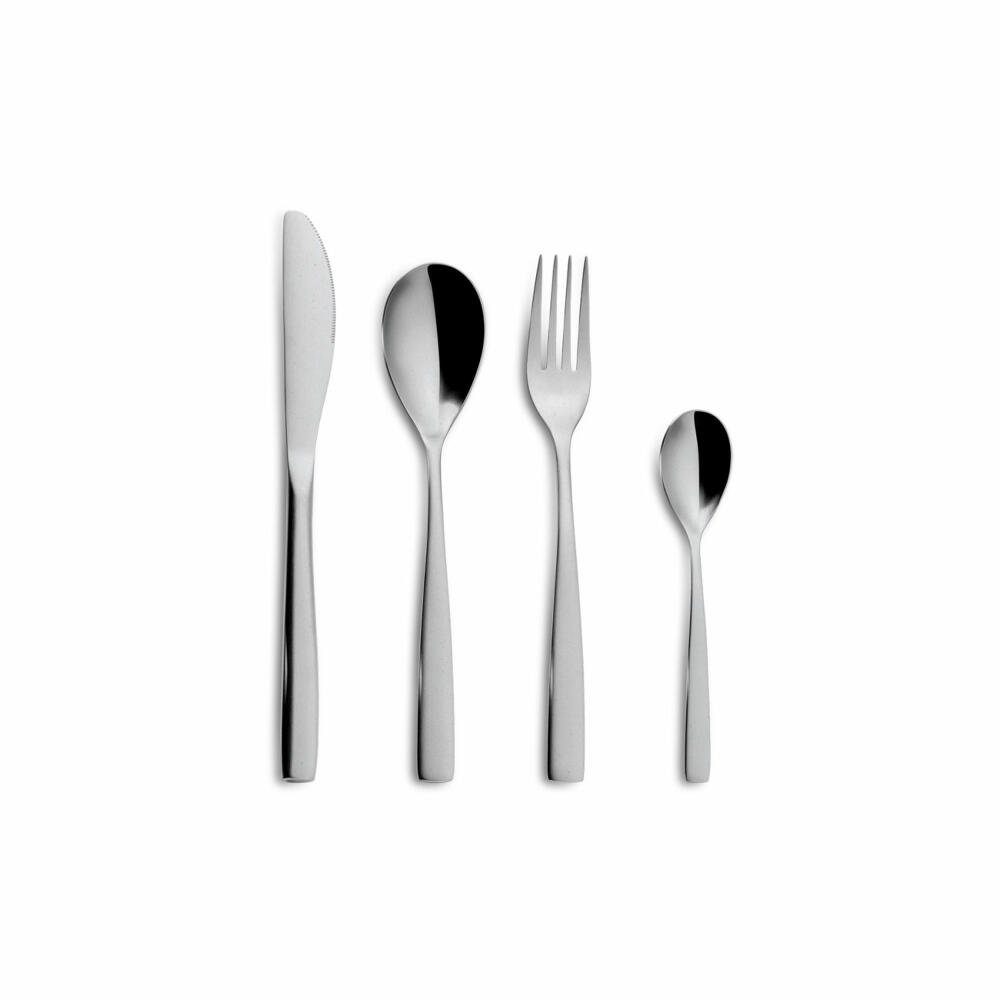 comas Besteck-Set Barcelona Satin 24-tlg., Bestehend aus je 6 Löffeln ...