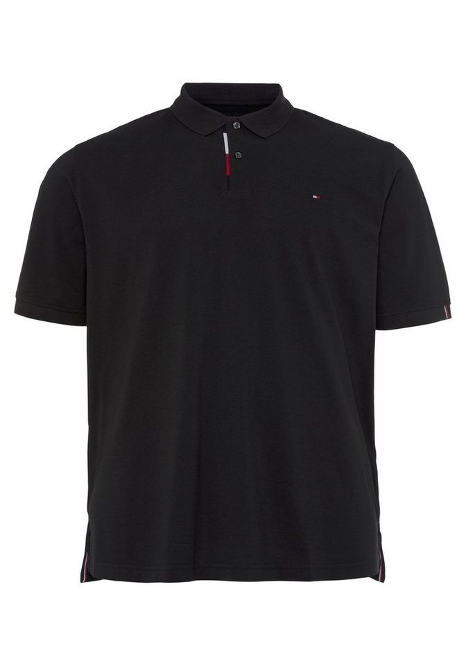 Tommy Hilfiger Big And Tall Poloshirt Bt Rwb Placket Regular Polo B