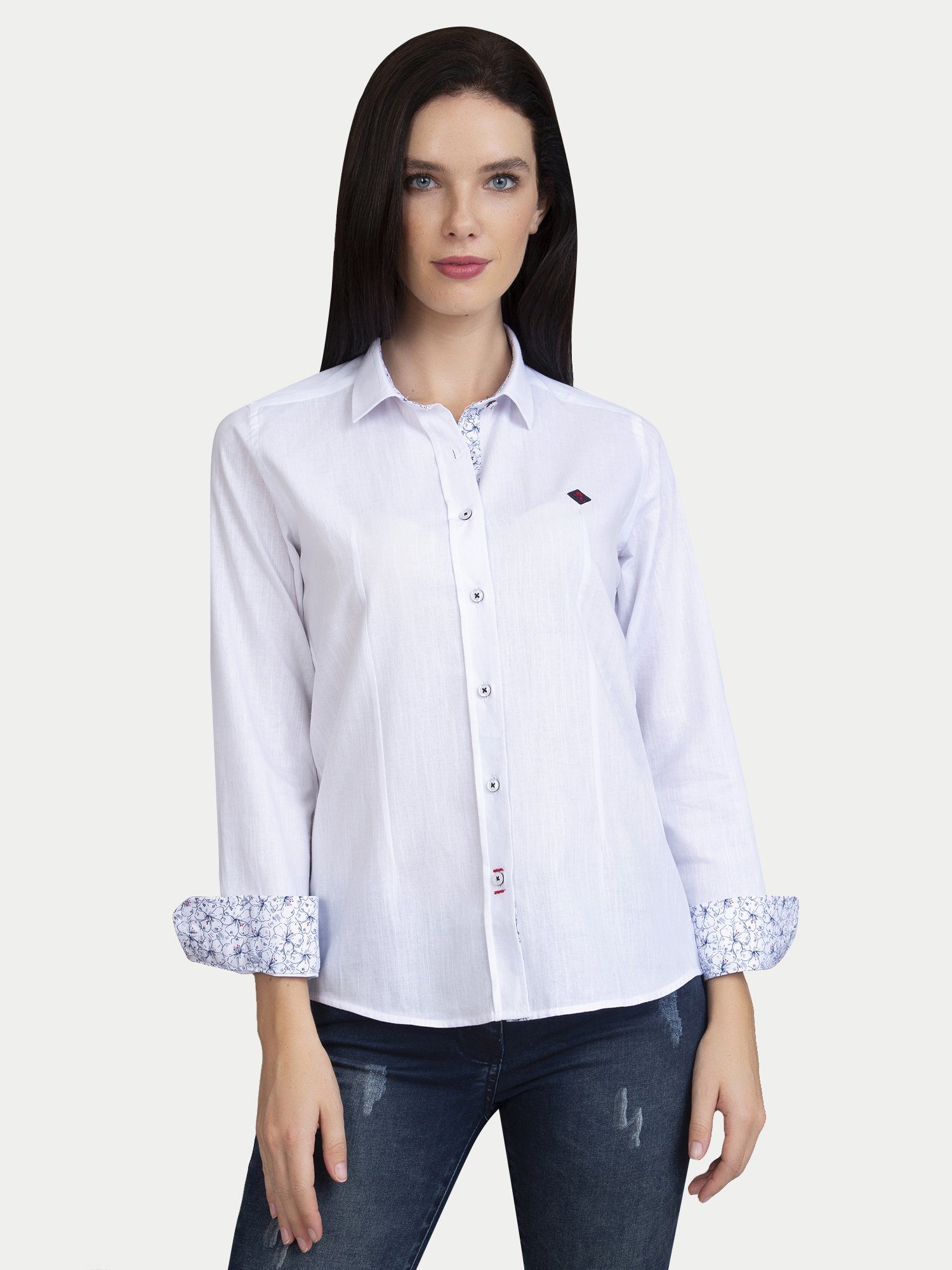 Sir Raymond Tailor Langarmhemd GABRIELLA (1-tlg)