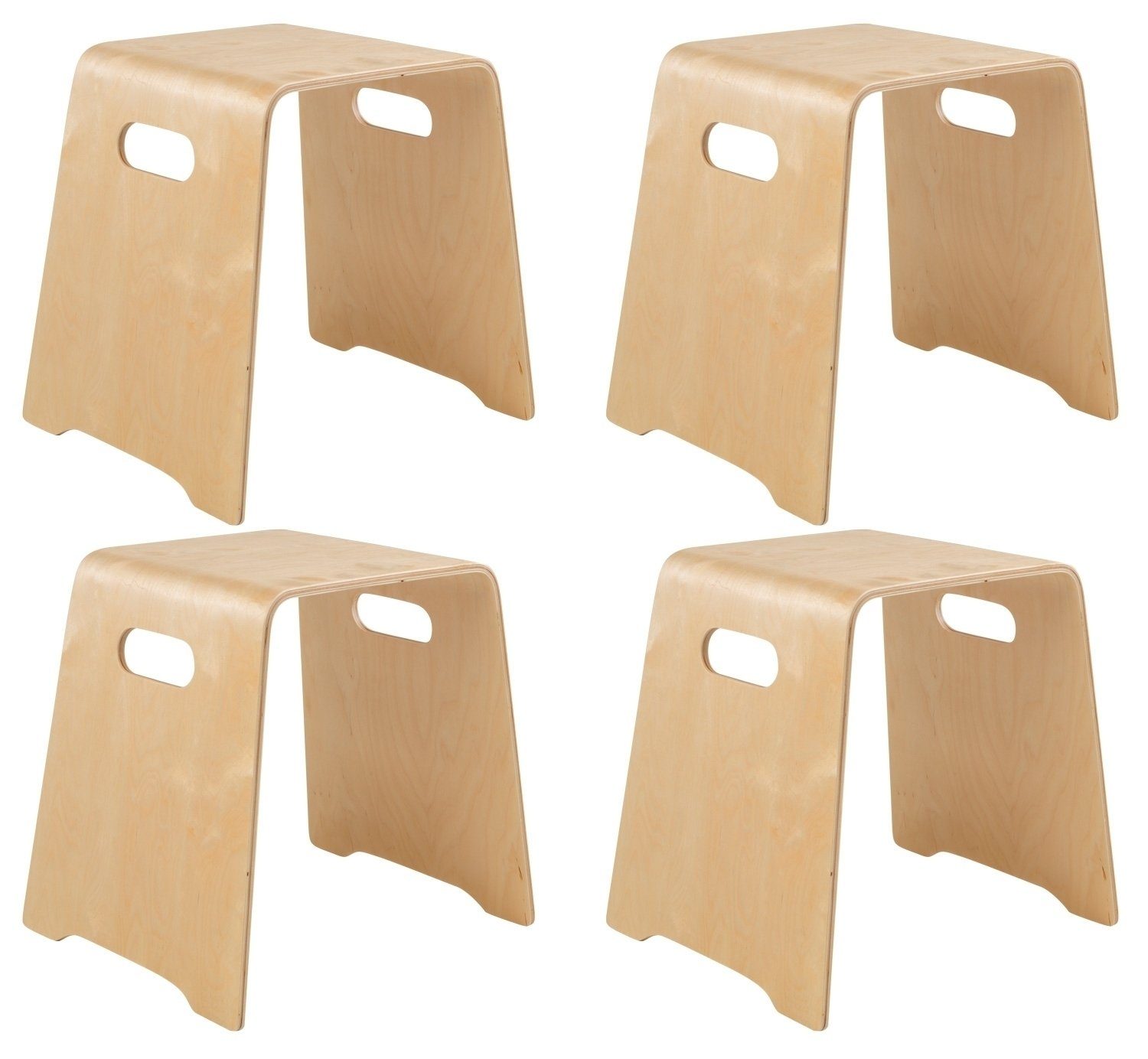 Home4You Sitzhocker Matheo (4 Hocker im Set), stapelbar