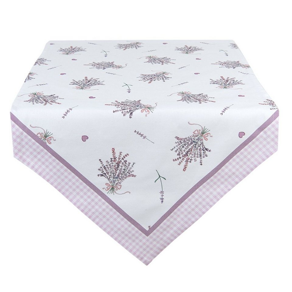 Clayre And Eef Tischläufer Lavender Garden Set 1 Tlg 1 Teilig