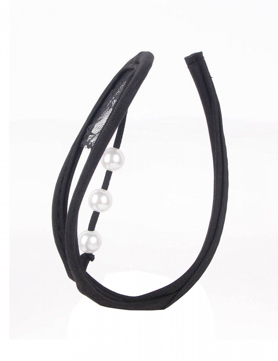 Lau-Fashion Stringtanga 2er Set Perlen C-String Slip Mini Bikini ...