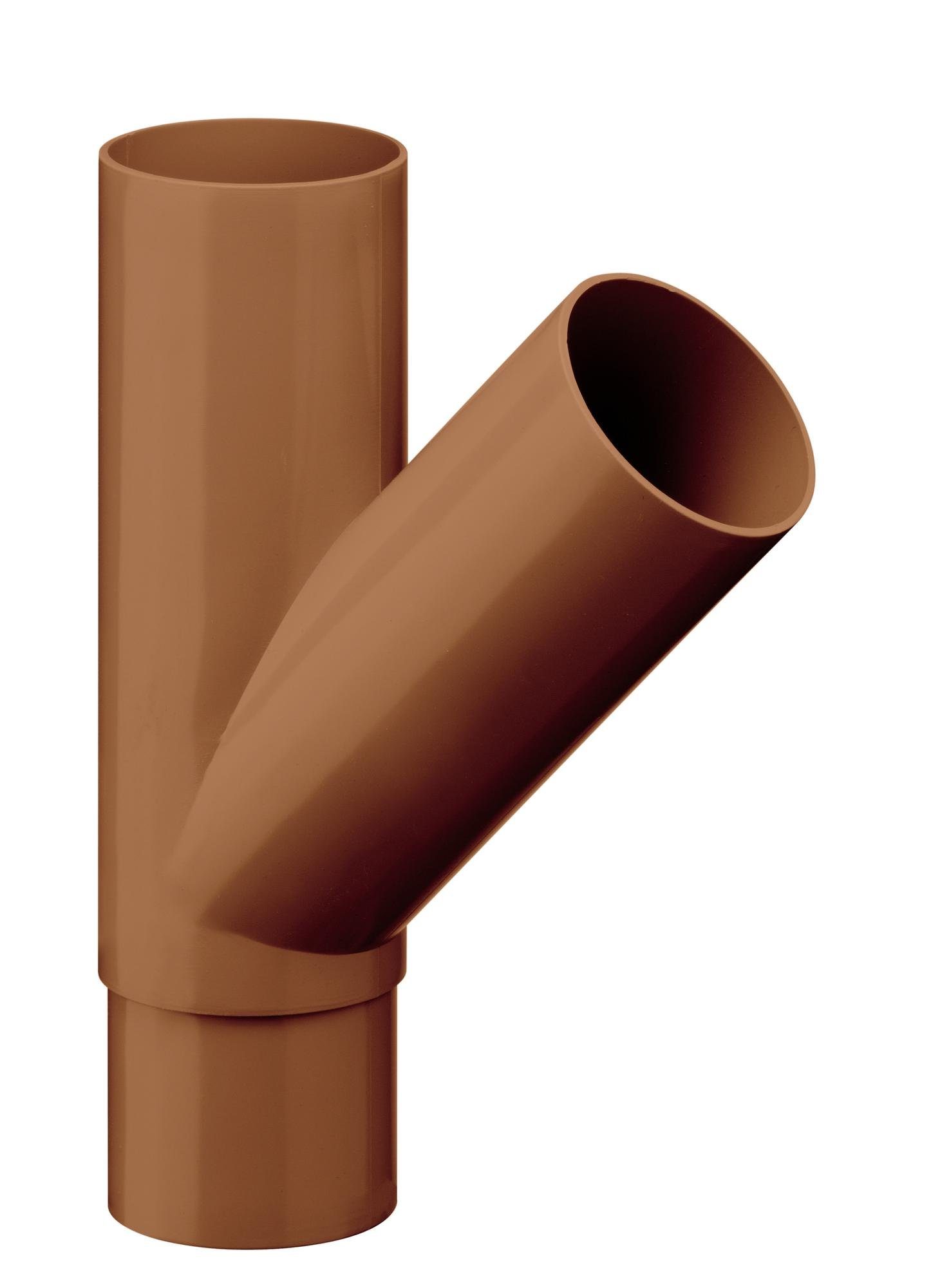 INEFA Regenfallrohr, (DN 75/50), Kunststoff, Rohrabzweiger, Dachrinne ...