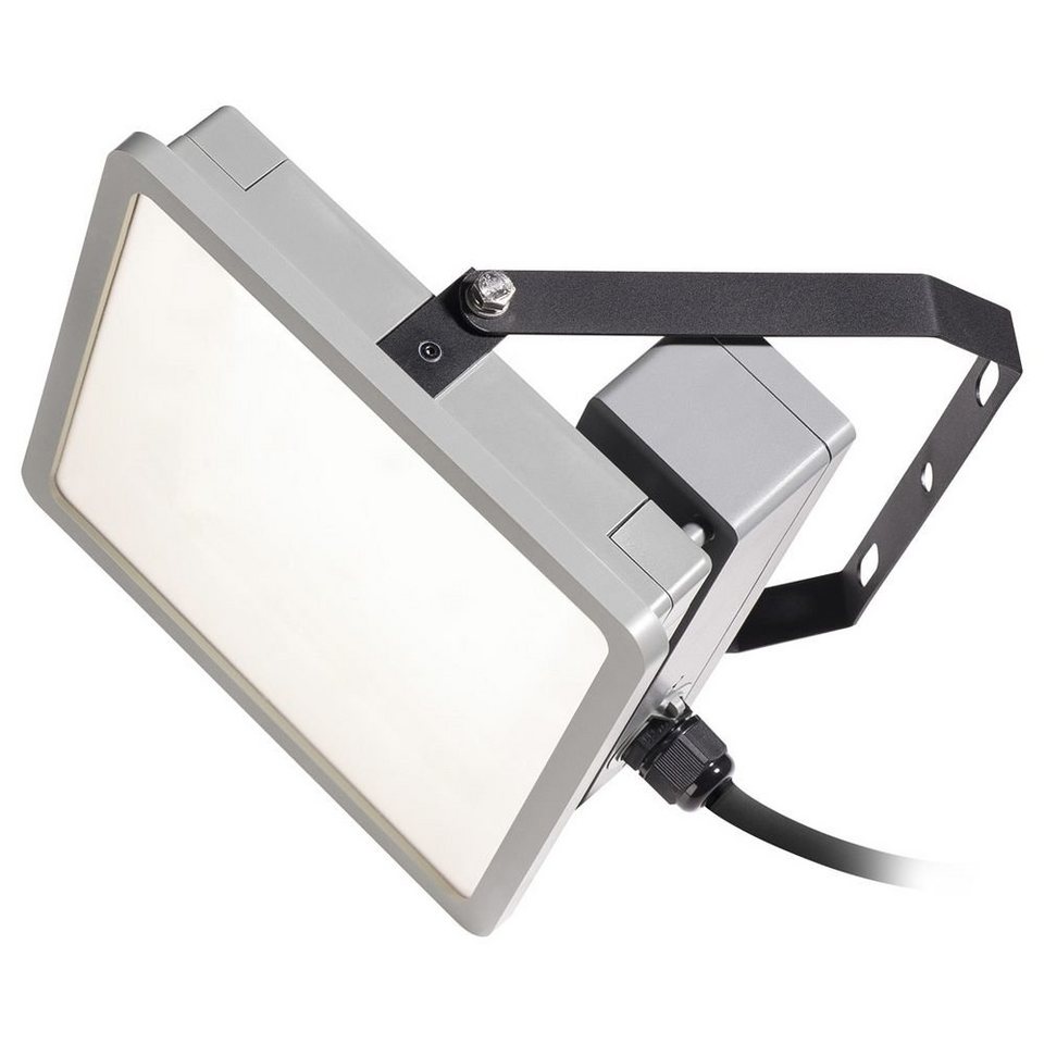 Slv Led Gartenstrahler Led Wand Und Deckenleuchte Almino In Grau 45w