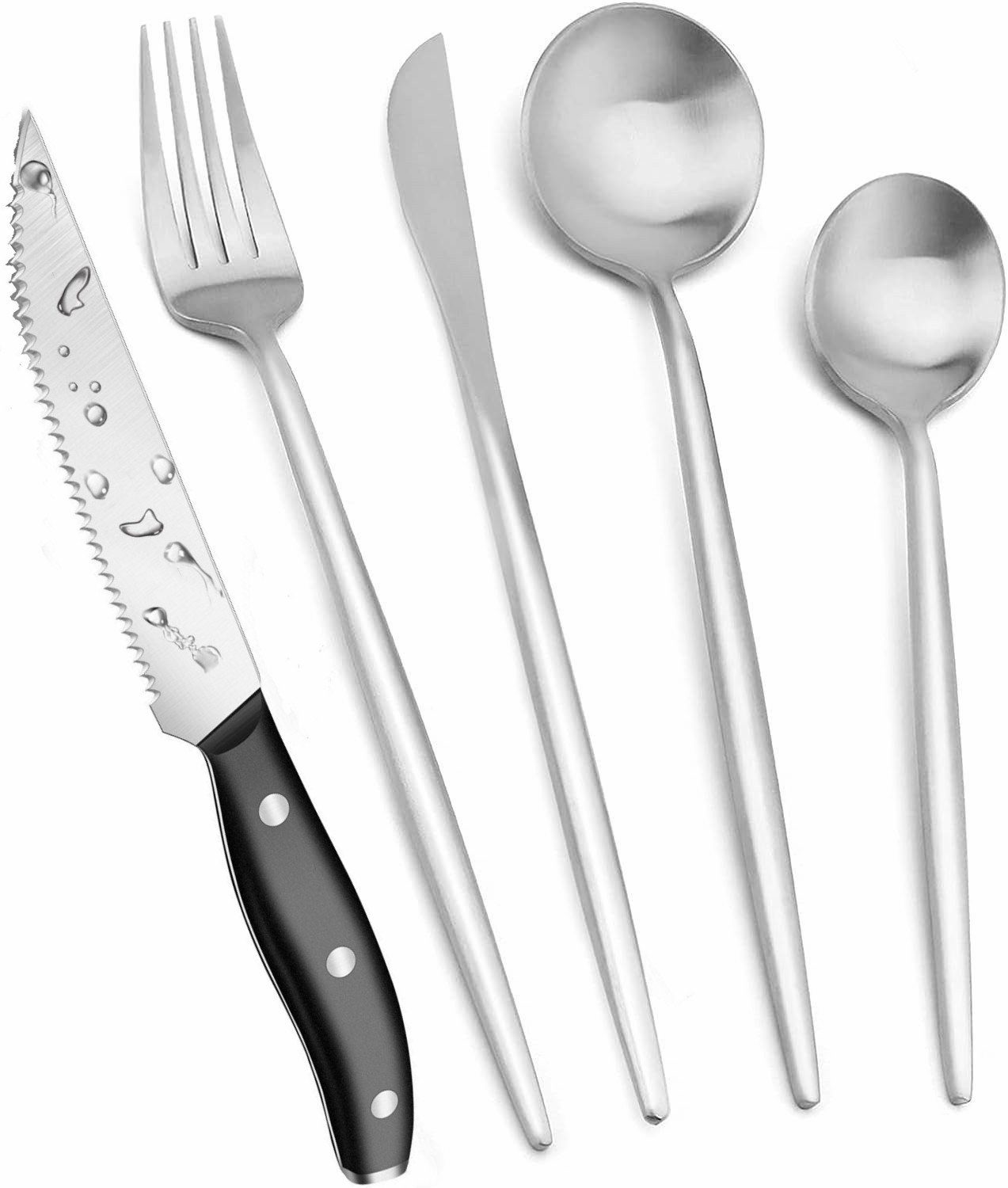 Kinglux Besteck Set 30tlgedelstahl Essbesteckset Für 6personen Mit