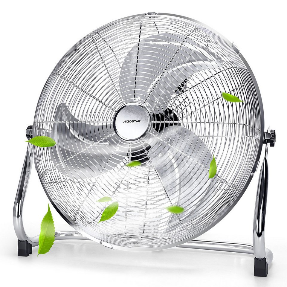Aigostar Standventilator Windmaschine Retro Starker Ventilator