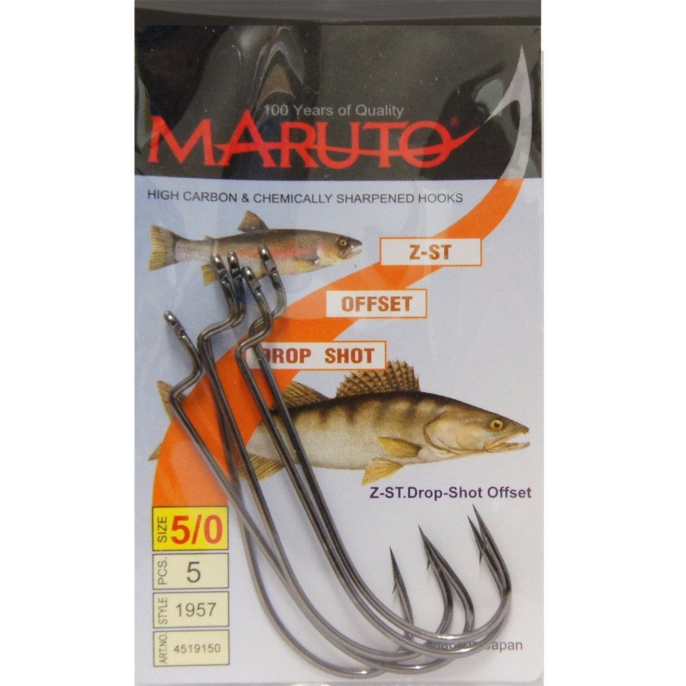 Maruto Dropshot-Haken Maruto Z-ST Drop Shot Offset Haken