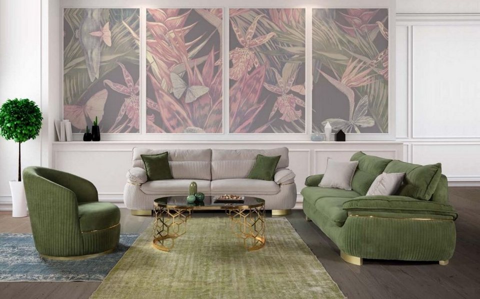 Jvmoebel Sofa Sofa Sofagarnitur 331 Sitzer Set Design Möbel Design