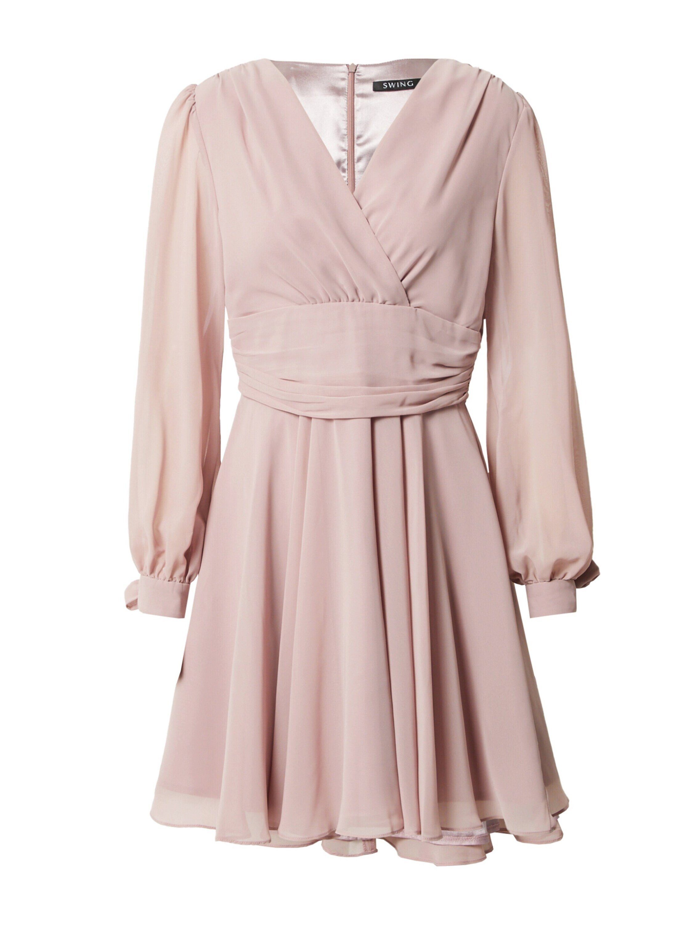 Swing Cocktailkleid 1 Tlg Drapiertgerafft Falten Wickel Design