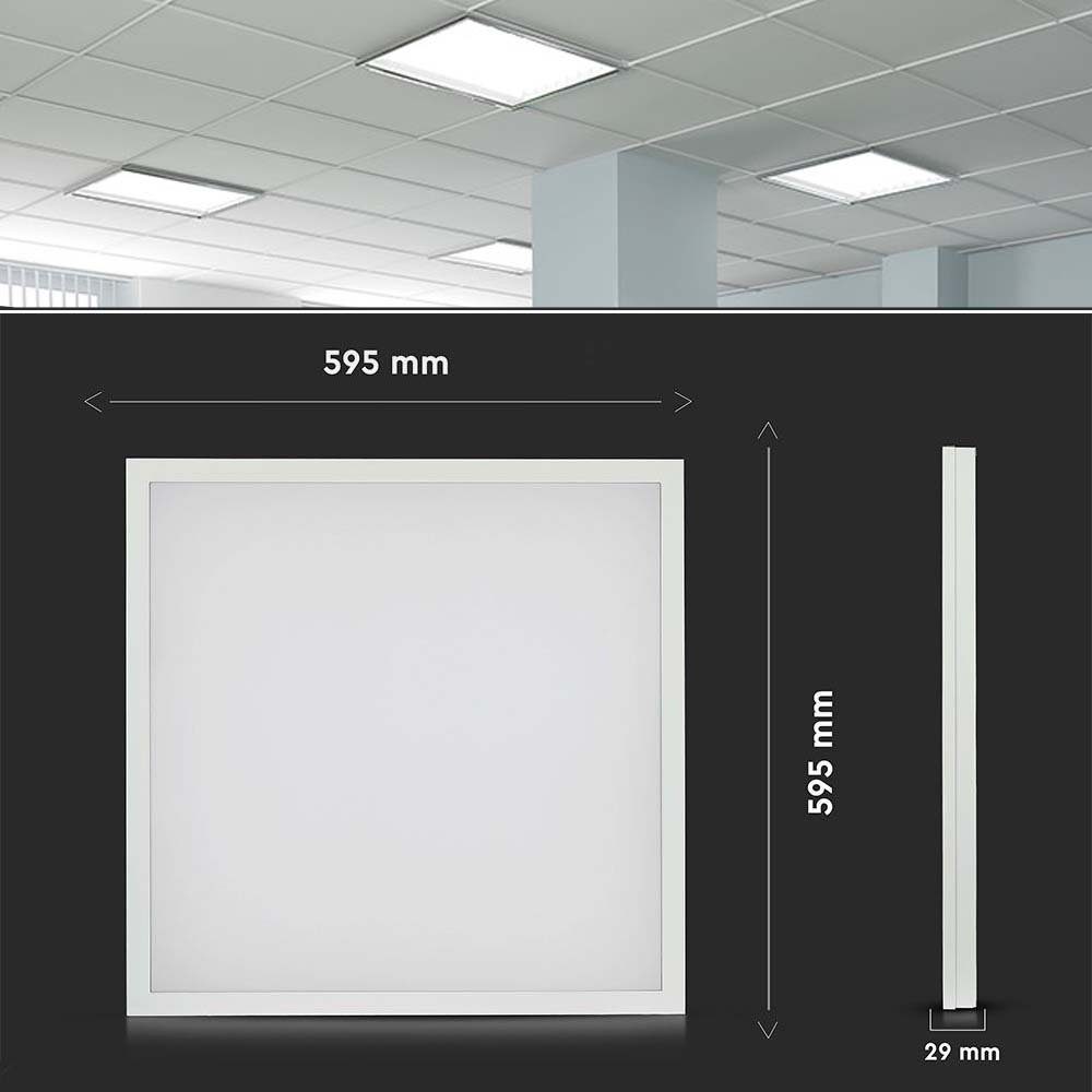 Etc Shop Led Panel 4x Led Decken Ein Aufbau Raster Panel Wohn Zimmer