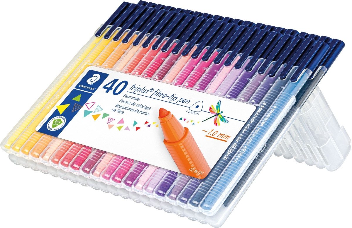 STAEDTLER Filzstift, Art der Schreibflüssigkeit: Tinte auf Wasserbasis ...