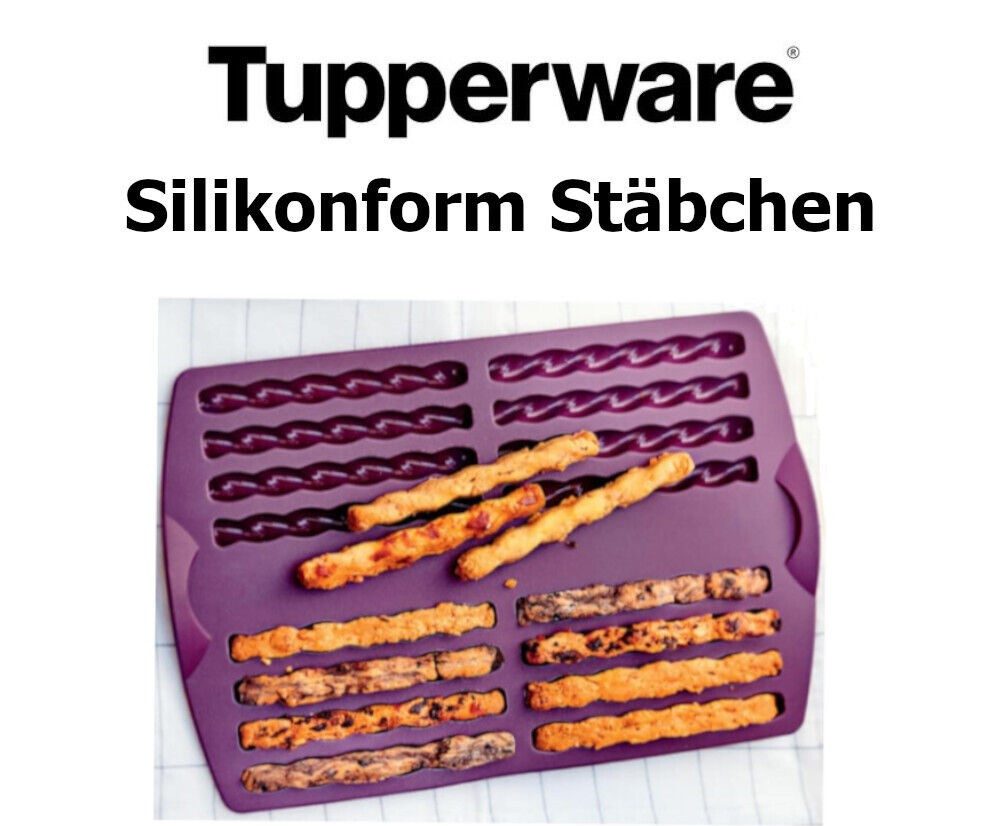 TUPPERWARE Backform Tupperware Silikon Form Stäbchen