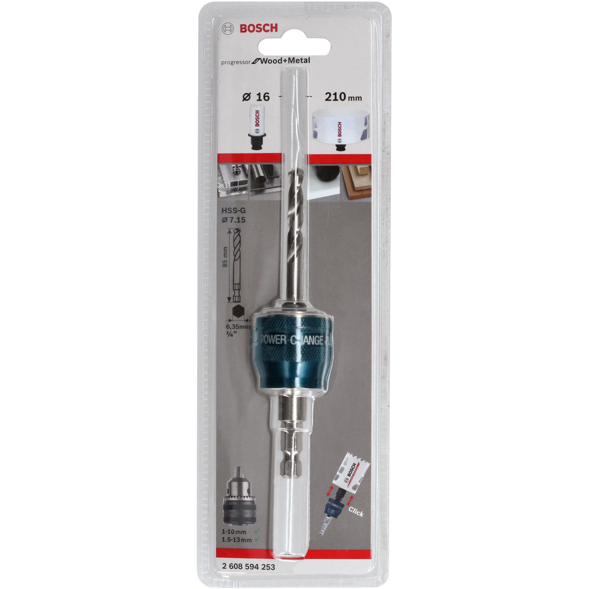 Bosch Professional Bohrer- und Bitset Bosch Professional Power Change ...