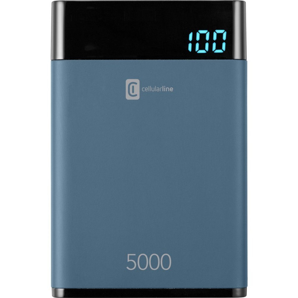 ᐅ Cellularline FreePower Manta HD 5000 - Powerbank - petrol Powerbank | OTTO