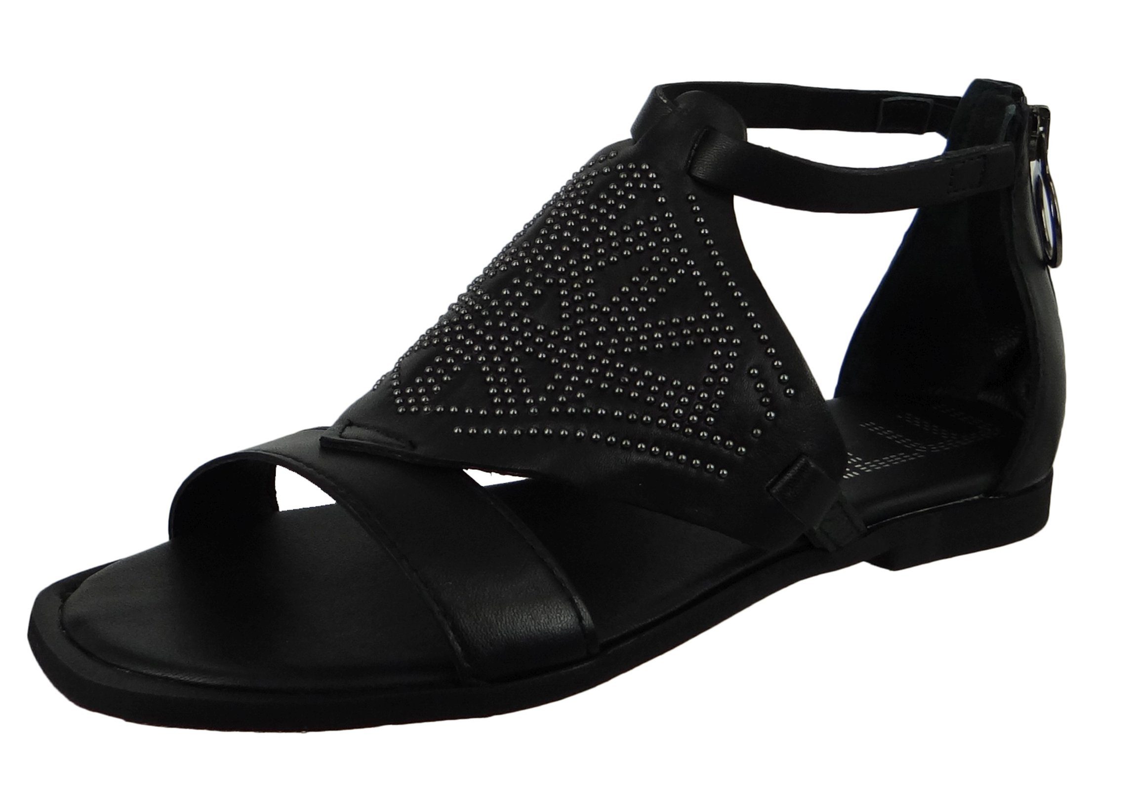 Mjus M98012-0101-6002 Greca Nero Sandale