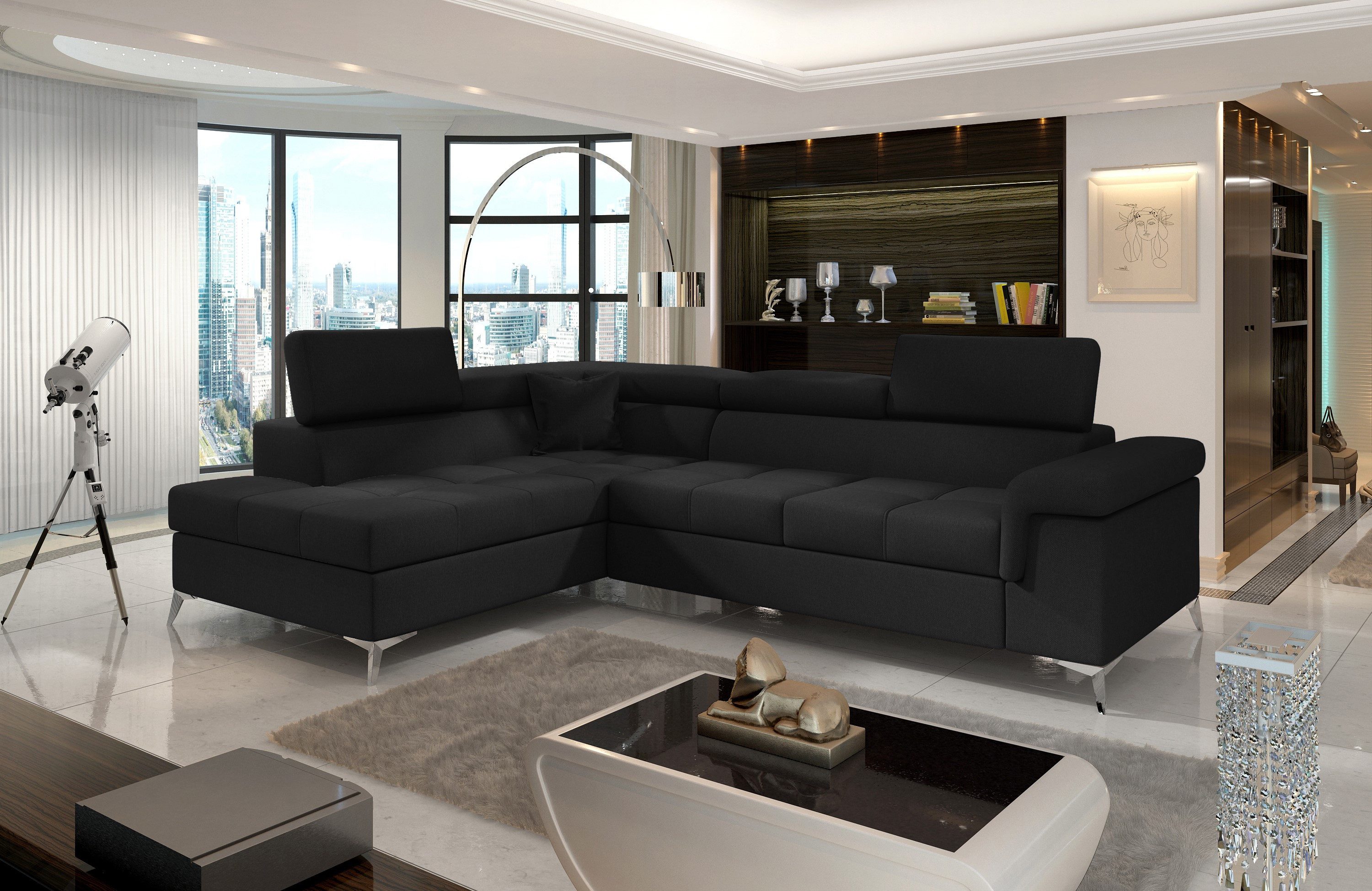 Mf Design Polsterecke Eduardo Mit Bettfunktion Verstellbare