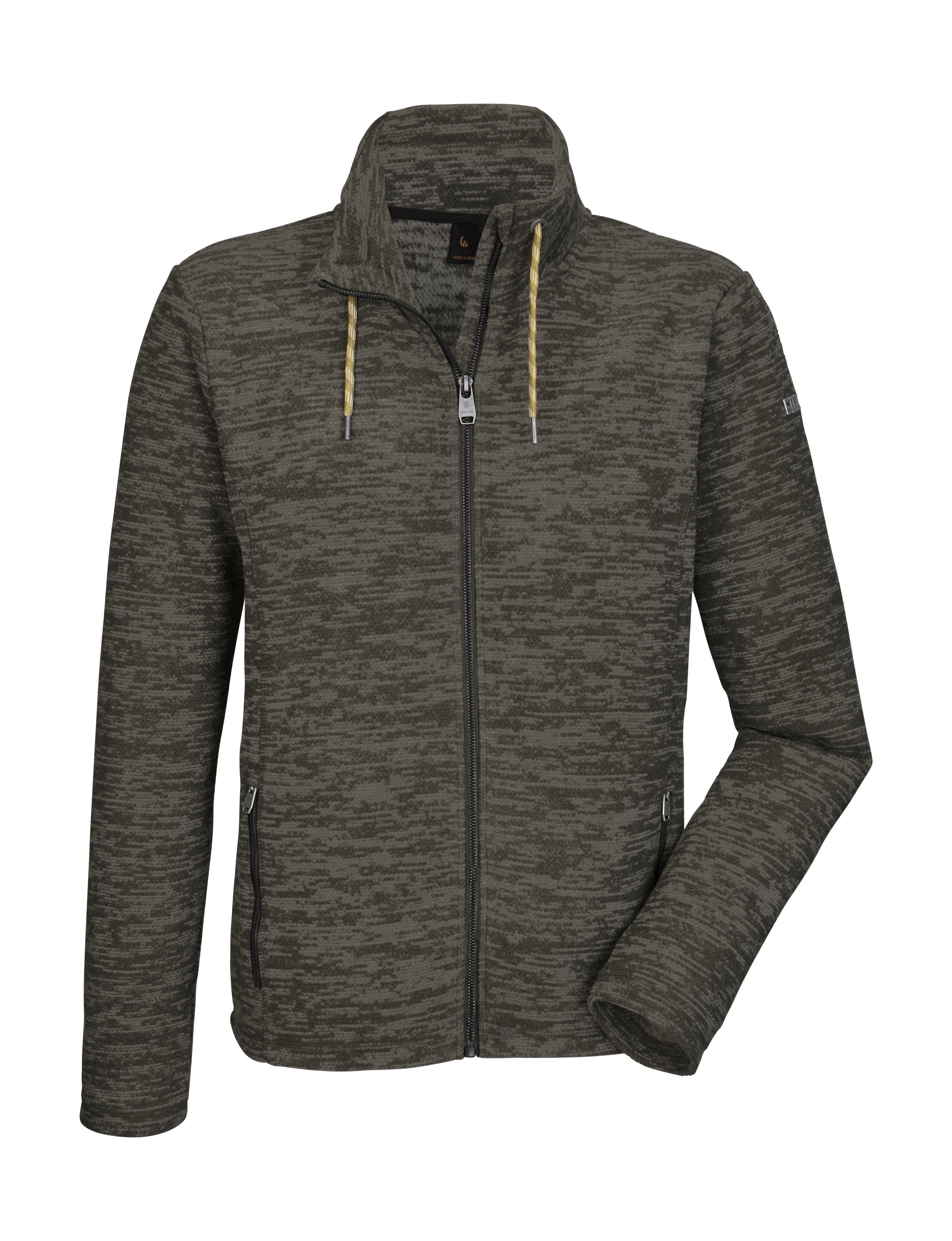 Giga Dx By Killtec Fleecejacke Gs 175 Mn Kntflc Jckt Gelb Grün