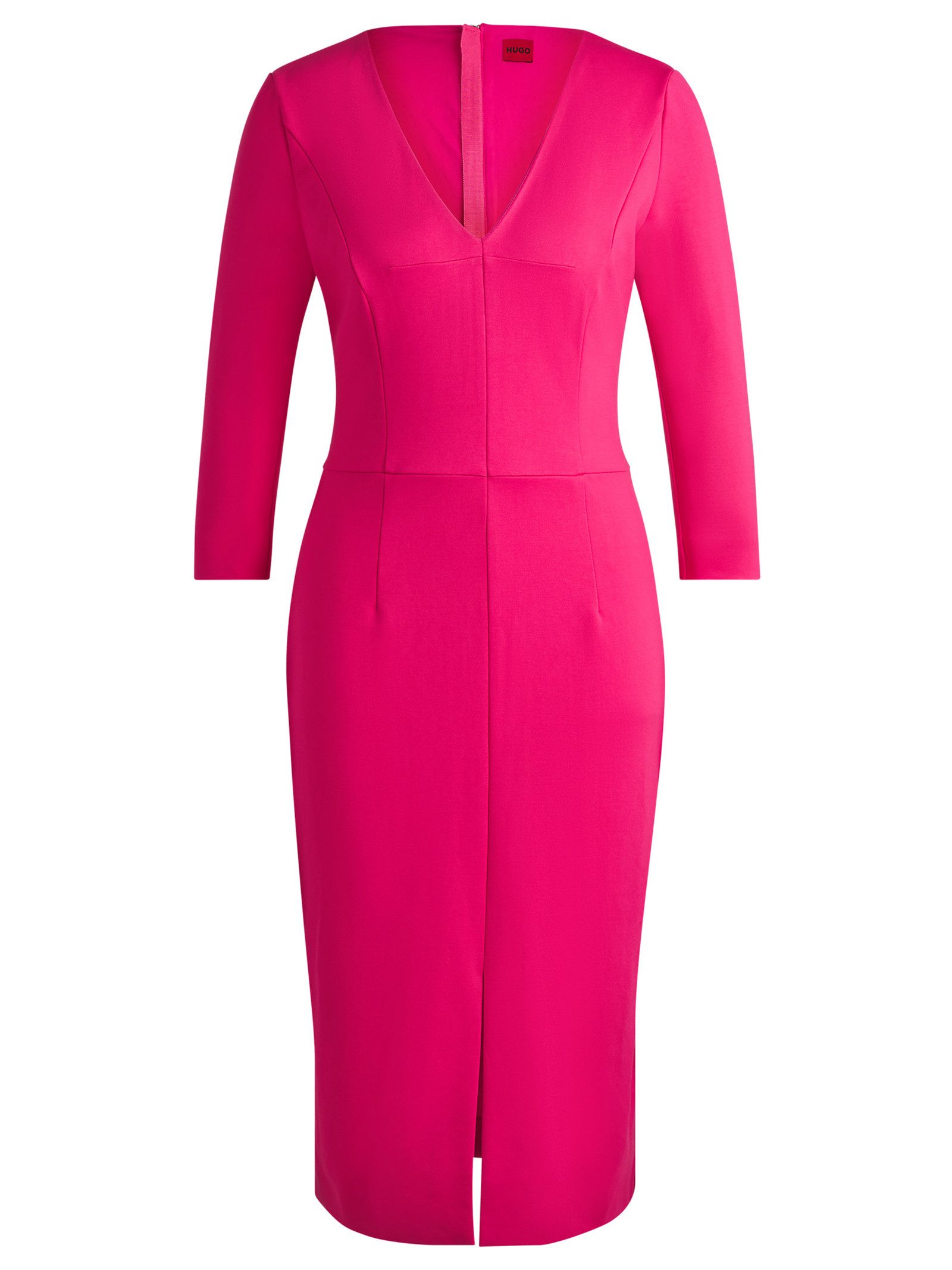 HUGO Druckkleid Kalamara-2 (1-tlg), bedrucktes Kleid
