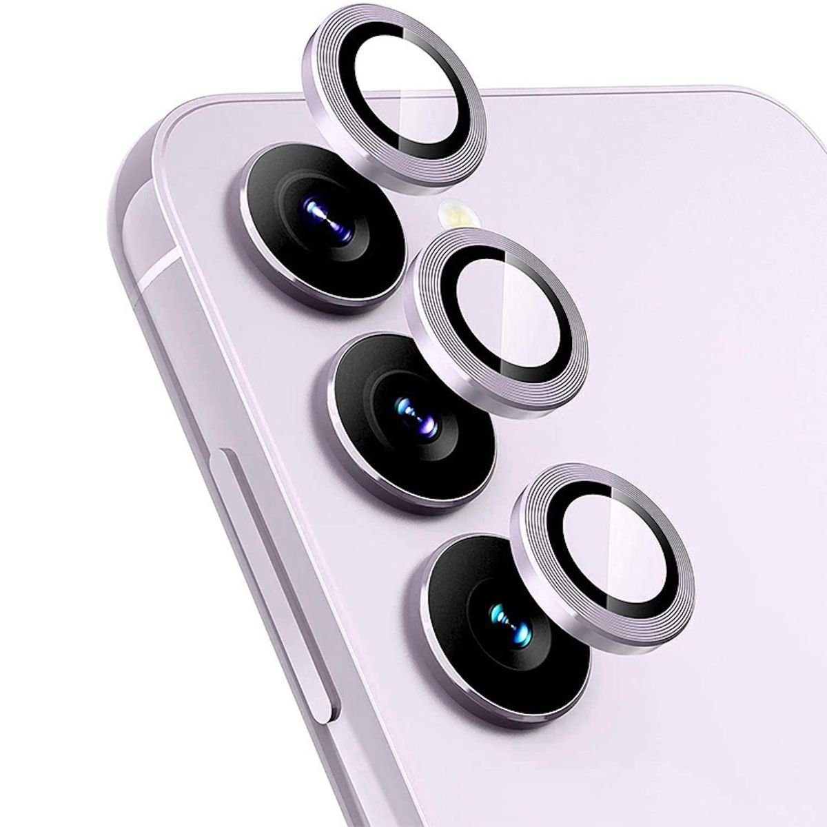 Wigento Handyhülle Für Samsung Galaxy A55 Aluminium Schutz Ring