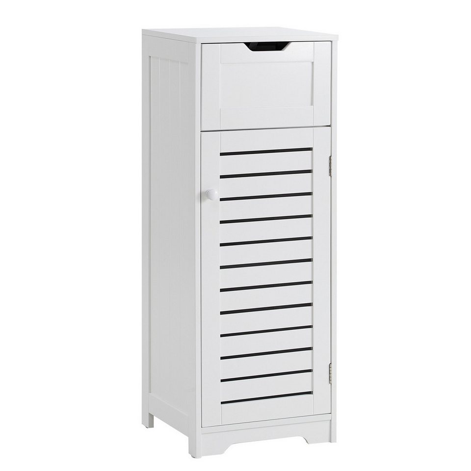 Mondeer Badkommode Badezimmerschrank Modernes Shutter Design Mit 1