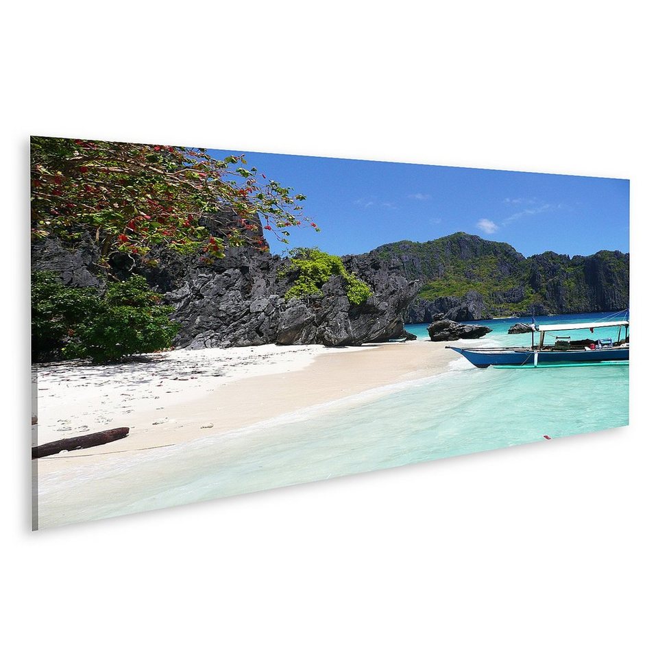 Islandburner Leinwandbild Bild Auf Leinwand Strand Auf Den Philippinen