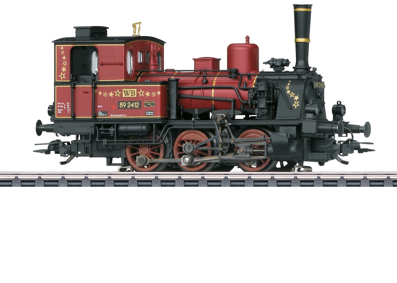 Märklin Dampflokomotive Märklin 37149 H0 Weihnachtslok BR 89.70-75 DB