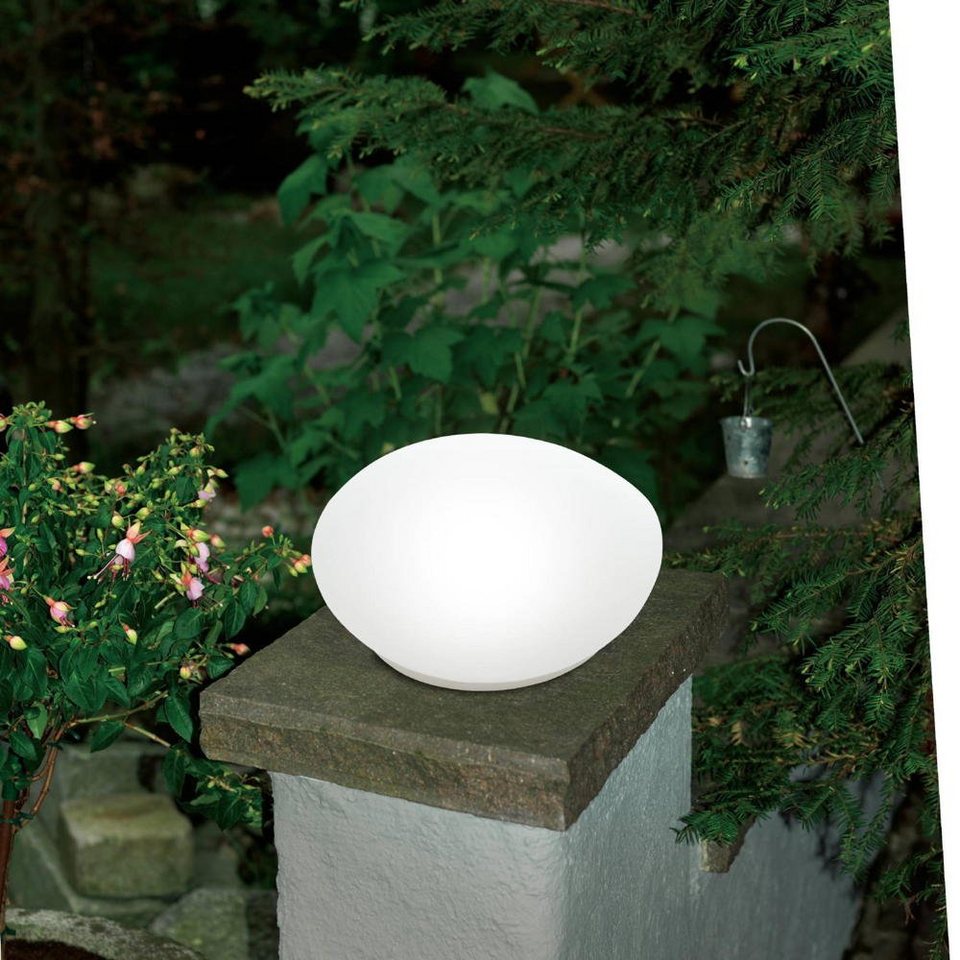 Eglo Led Solarleuchte Led Solar Kugelleuchte Z In Weiß 012w Ip44 140mm