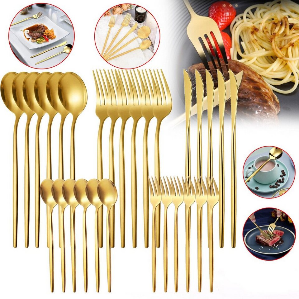 Keenzo Besteck Set 60teiliges Silverware Set Für 12personen Spiegelpoliert