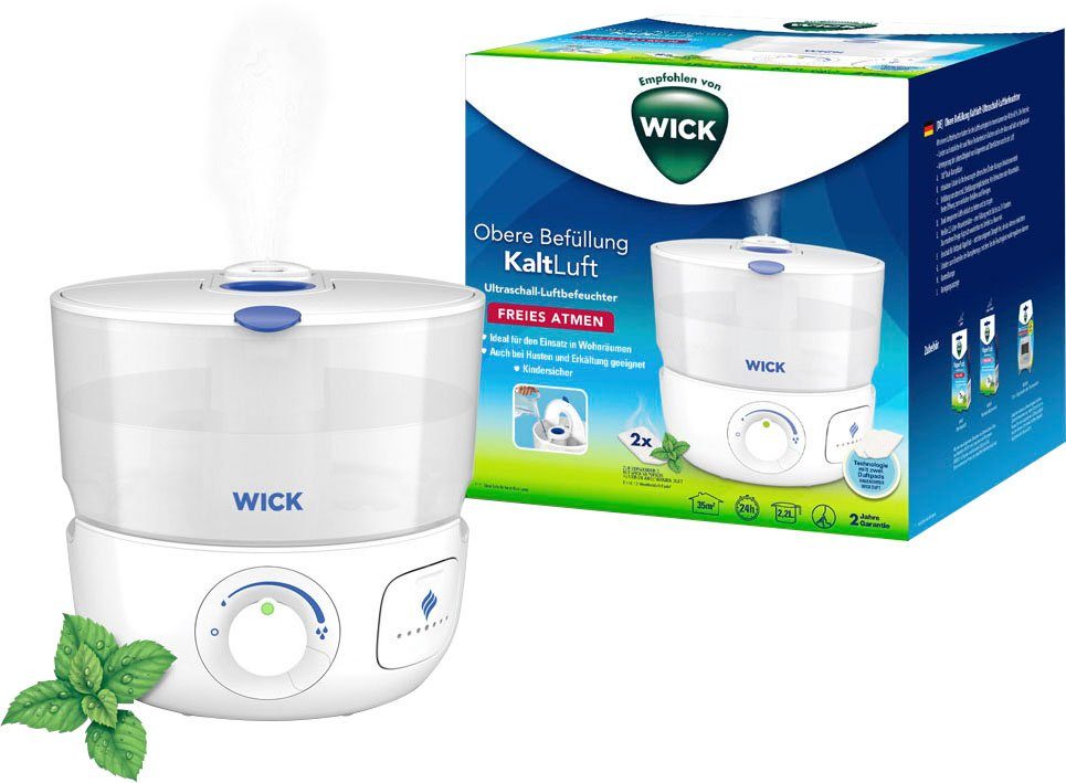 Wick Luftbefeuchter Obere Befüllung Kaltluft Ultraschall Luftbefeuchter