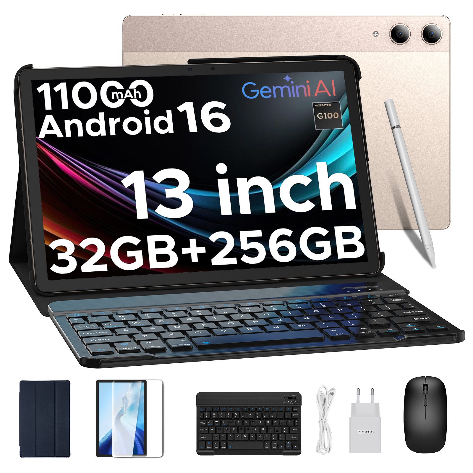 Preisvergleich für DOOGEE TAB E3 PRO Android 16 Tablet 13 Zoll, Tablets ...