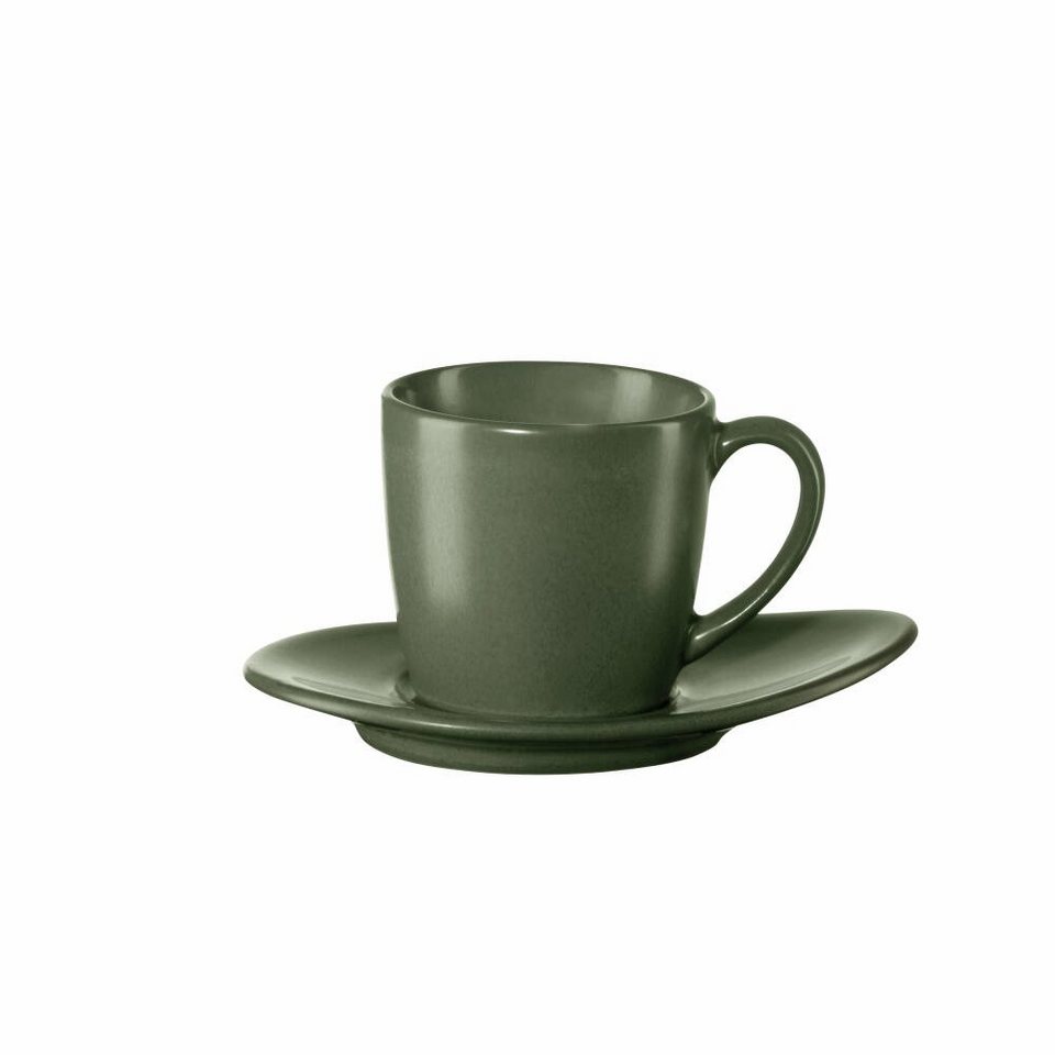 Asa Selection Espressotasse Cuba Verde Mit Unterer 60 Ml Steinzeug